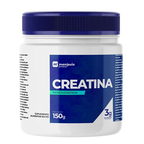 Creatina 150g Manipula Farmacia