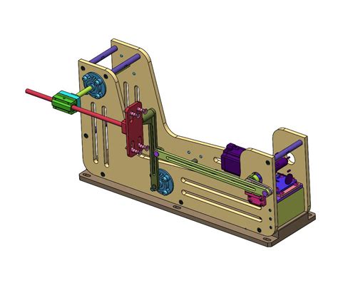 90°拾取和放置机构 solidworks 2015 模型图纸下载 懒石网