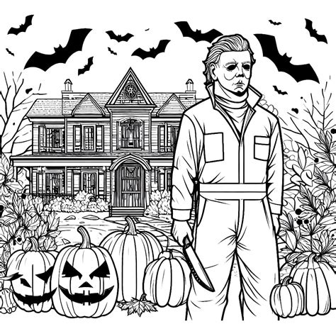 Print Michael Myers Coloring Page Download Print Or Color Online For