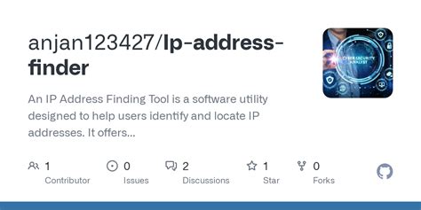 Ip Address Finderreadmemd At Main · Anjan123427ip Address Finder