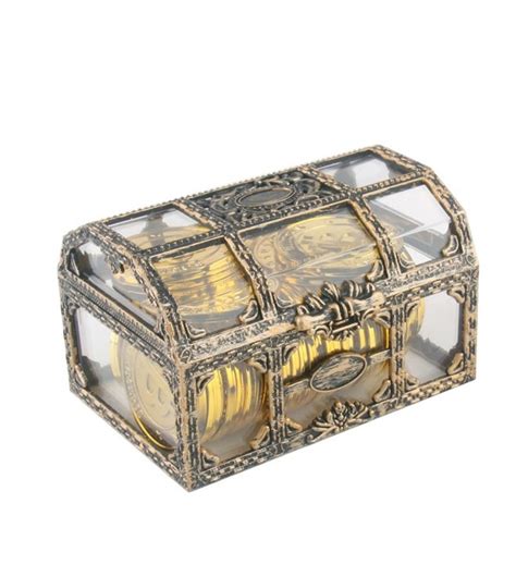 키키네문구점 빈티지 해적 보물상자 수납함 보관함 위시버킷