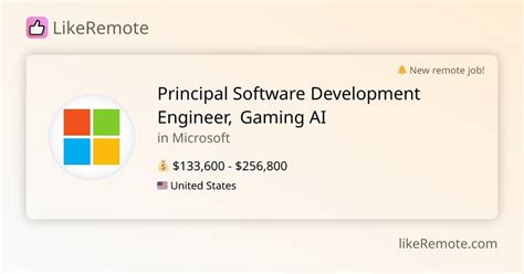 📩 Principal Software Development Engineer Gaming Ai At 🏢 Microsoft