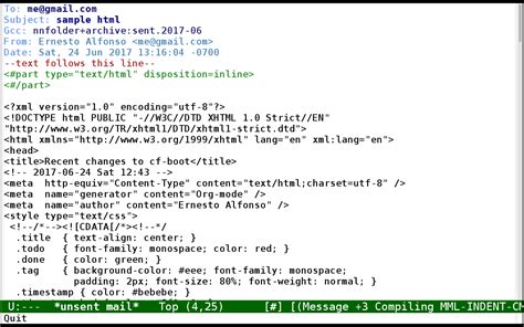 Gnus To Send Html Formatted Emails Emacs Stack Exchange
