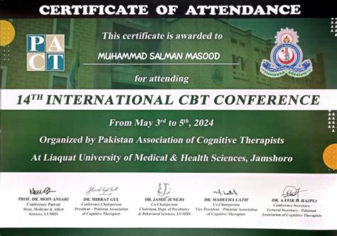 Muhammad Salman Masood On Linkedin Received A Certificate For