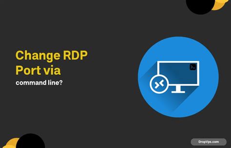 Change RDP Port Via Command Line