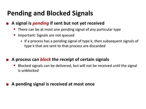 PPT Processes Signals PowerPoint Presentation Free Download ID
