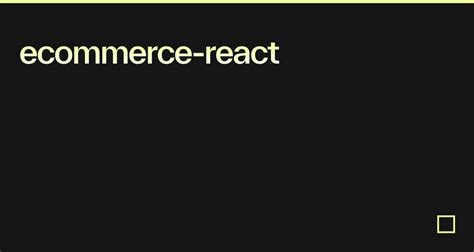 ecommerce react codesandbox