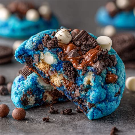 Ultimate Cookie Monster Cookies Chunky Chewy And Loaded With