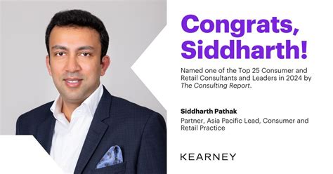 Kearney On Linkedin Congratulations To Siddharth Pathak Kearney Partner And Asia Pacific 54