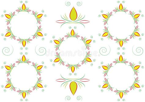 Seamless Ornamental Pattern Fabric Floral Design Vector Decorative