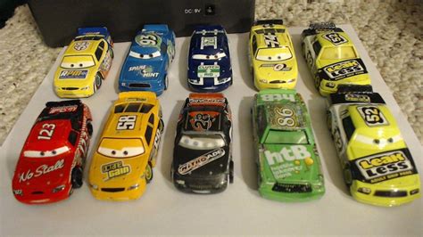 Lot Of 10 Disney Pixar Cars Disney Pixar Cars Nascar Piston Cup Racers