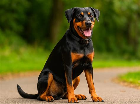 Rotterman The Strong And Loyal Rottweiler Doberman Mix