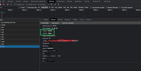 Semarang — Jakarta Hanya 10 Ribu Parameter Tampering Vulnerability Tegalsec