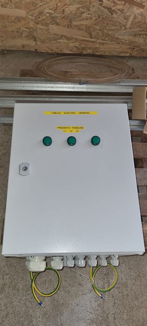 Electrical Switchboard For A Production Workshop Electro Instal