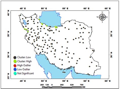 The Cluster And Outlier Analysis Anselin Local Morans I In The Daily