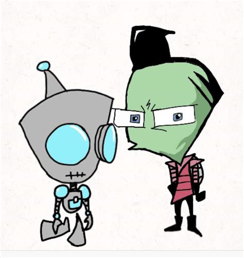 Finished Zim Digital Art Extra Doodle Invader Zim Amino