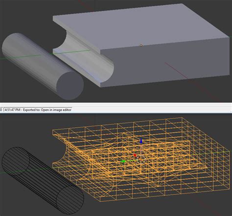 Blender 3d Modeling Software Or Method Using Boolean Operations