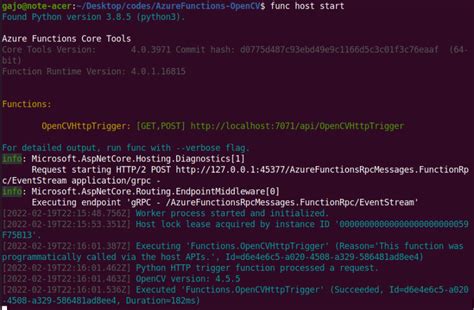 Opencv With Azure Functions And Python