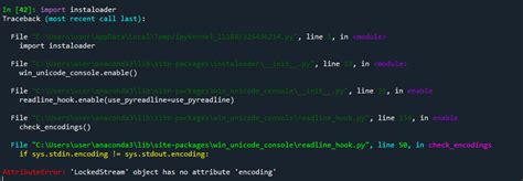 Python Why Is There An Attribute Error When Im Trying To Import