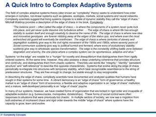 Complexadaptivesystemstheory Phpapp PPT