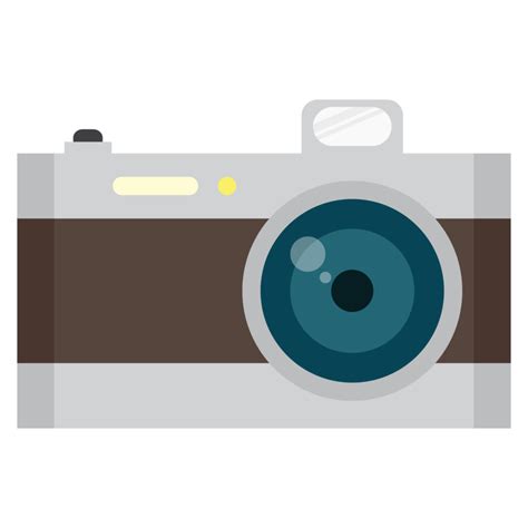 Flat Design Of Camera Mirrorless Camera Or Dslr Camera 19860758 Png
