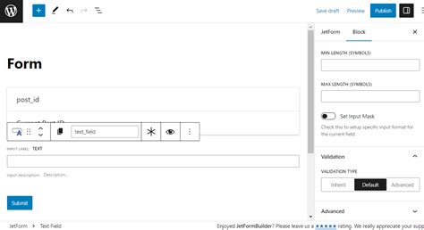Advanced Form Validation JetFormBuilder Crocoblock