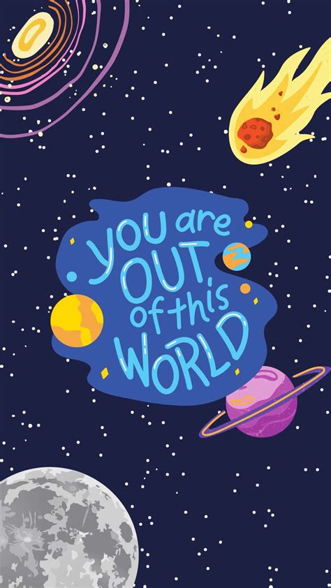 Download Outof This World Space Illustration Wallpaper
