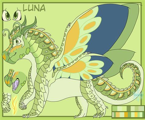 Luna Wings Of Fire By Blizzarddrawz On Deviantart