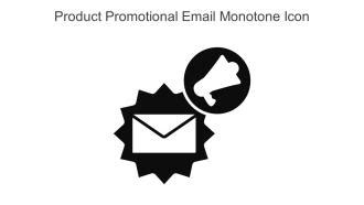 Product Promotional Email Monotone Icon In Powerpoint Pptx Png And Editable Eps Format PPT