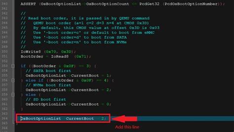 Exercise Feature Customization Boot Order Slim Bootloader Documentation