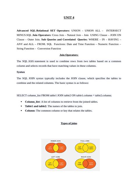 Unit 4 Dbms Pdf Information Technology Management Databases