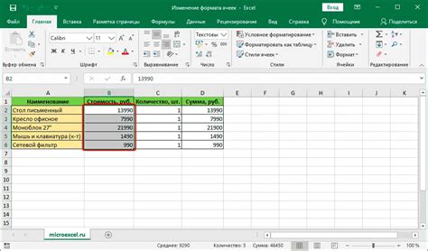 Changing Cell Format In Excel Healthy Food Near Me