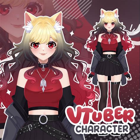 Custom Vtuber Model Live2d Commission And Rigging