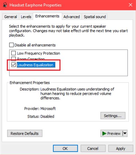 Psa Use Windows Loudness Equalization To Hear Everything Fine