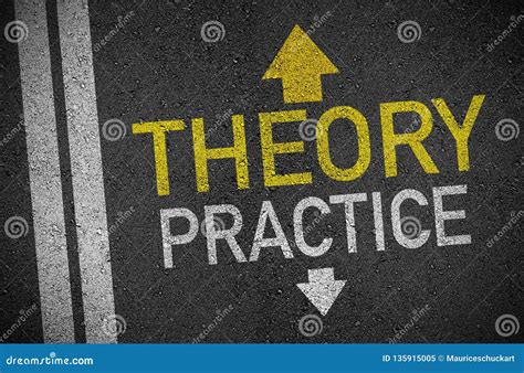 Illustration With Theory And Practice Stock Illustration Illustration