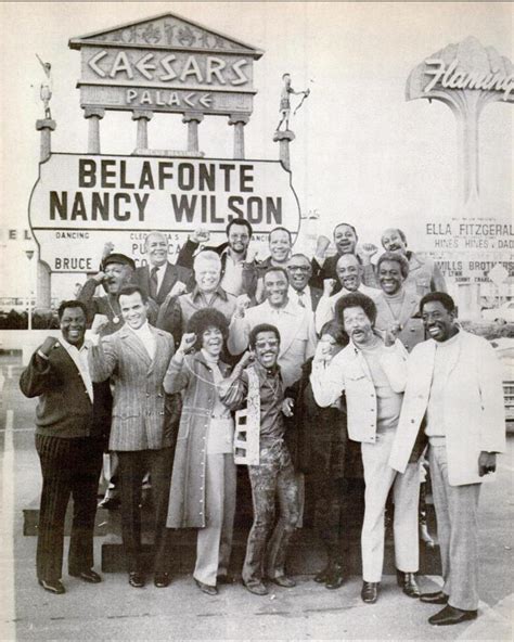 Harry Belafonte And Nancy Wilson Las Vegas 70s Nancy Wilson