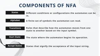 NON DETERMINISTIC AUTOMATA POWERPOINT Pptx