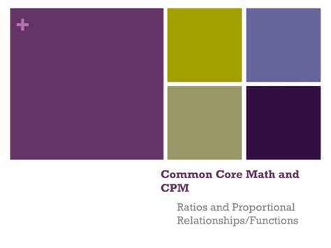 Ppt Common Core Math And Cpm Powerpoint Presentation Free Download