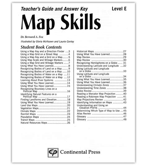 Map Skills E Answer Key Catholic Heritage Curricula