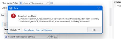 Uipath Intelligent Ocr Activity Error Ai Center Uipath Community Forum