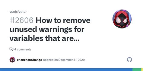 How To Remove Unused Warnings For Variables That Are Already Used In