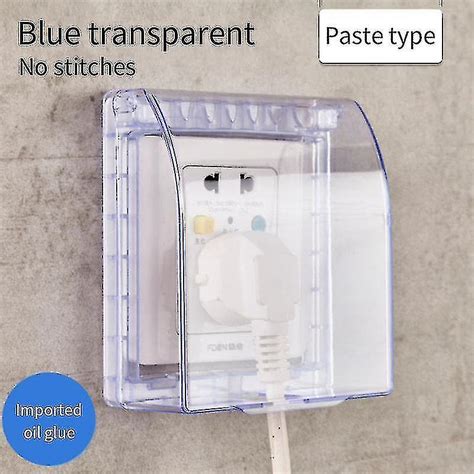 Wall Socket Waterproof Box Electric Plug Cover Bathroom Switch Protection Outdoor Cover Socket