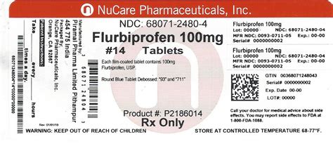 Dailymed Flurbiprofen Tablet Film Coated