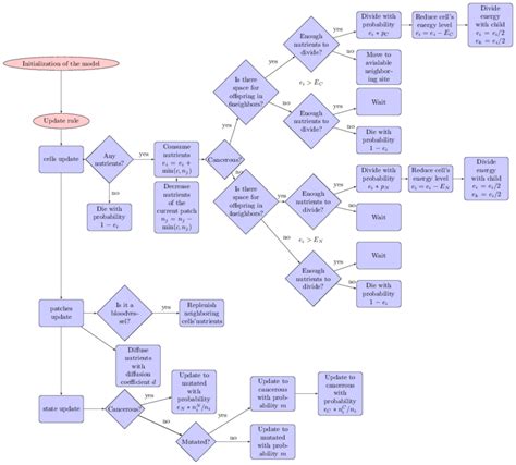 Flowchart Of The Initialization And Update Rule Download Scientific Diagram