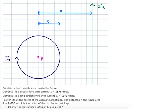 solved current i1 is a circular loop with current i1 18 0