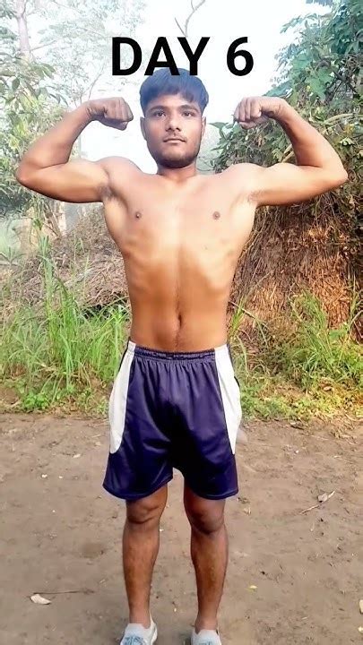 45 Day Hard Challange Day 6 Sameer Khan Viral Short Youtube