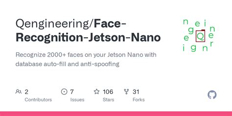 Github Qengineeringface Recognition Jetson Nano Recognize 2000 Faces On Your Jetson Nano