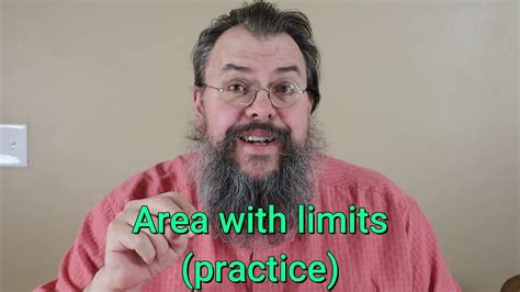 Calculus 1 Area By Limit Of Riemann Sum Practice Youtube