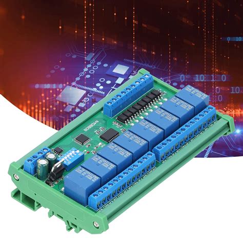 Relay Board 8 Input 8 Output Din35 Plc Expansion Relay Module 64 Devices Can Be Used In