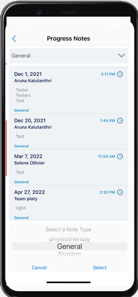 How Do I Viewadd Notes For A Client Visit Notesprogress Notescare Provider Notes On Mobile